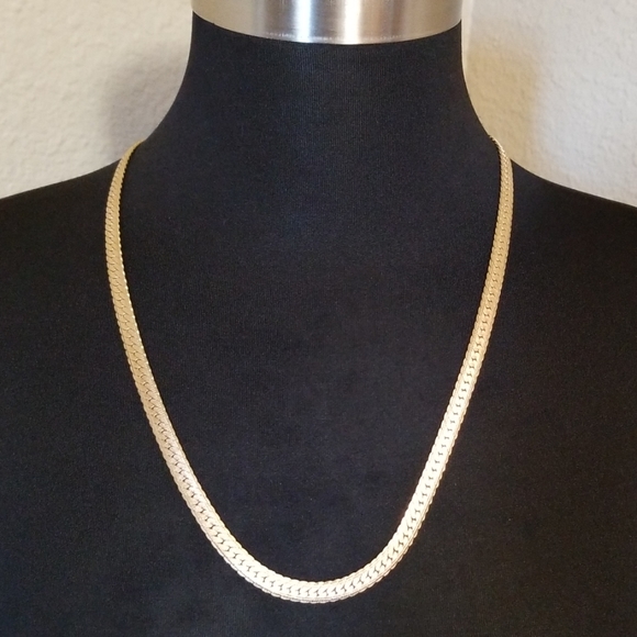 DM | Jewelry | Vintage Dm Thick Gold Chain | Poshmark